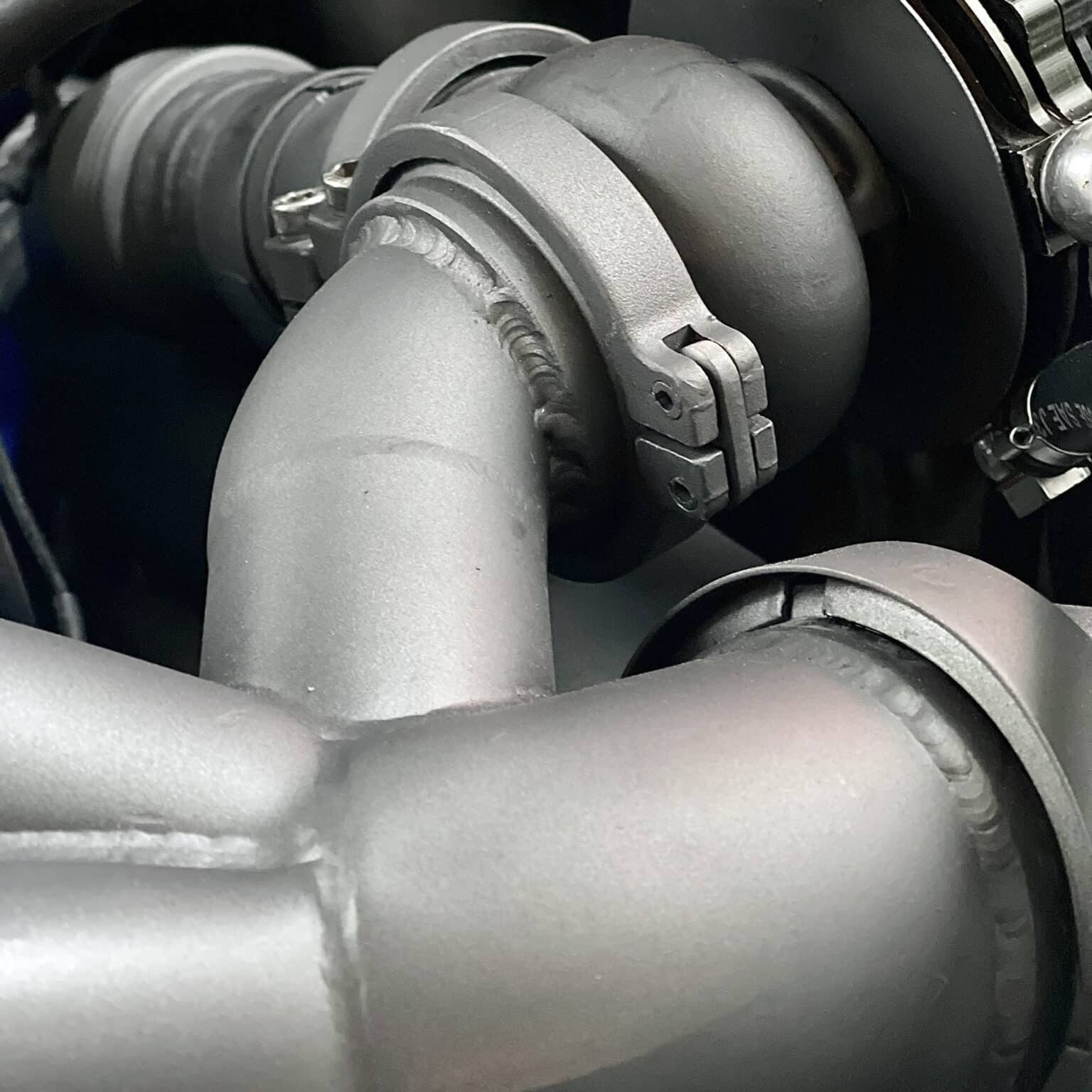 Coating Exhaust Systems | Silverstone Cerakote